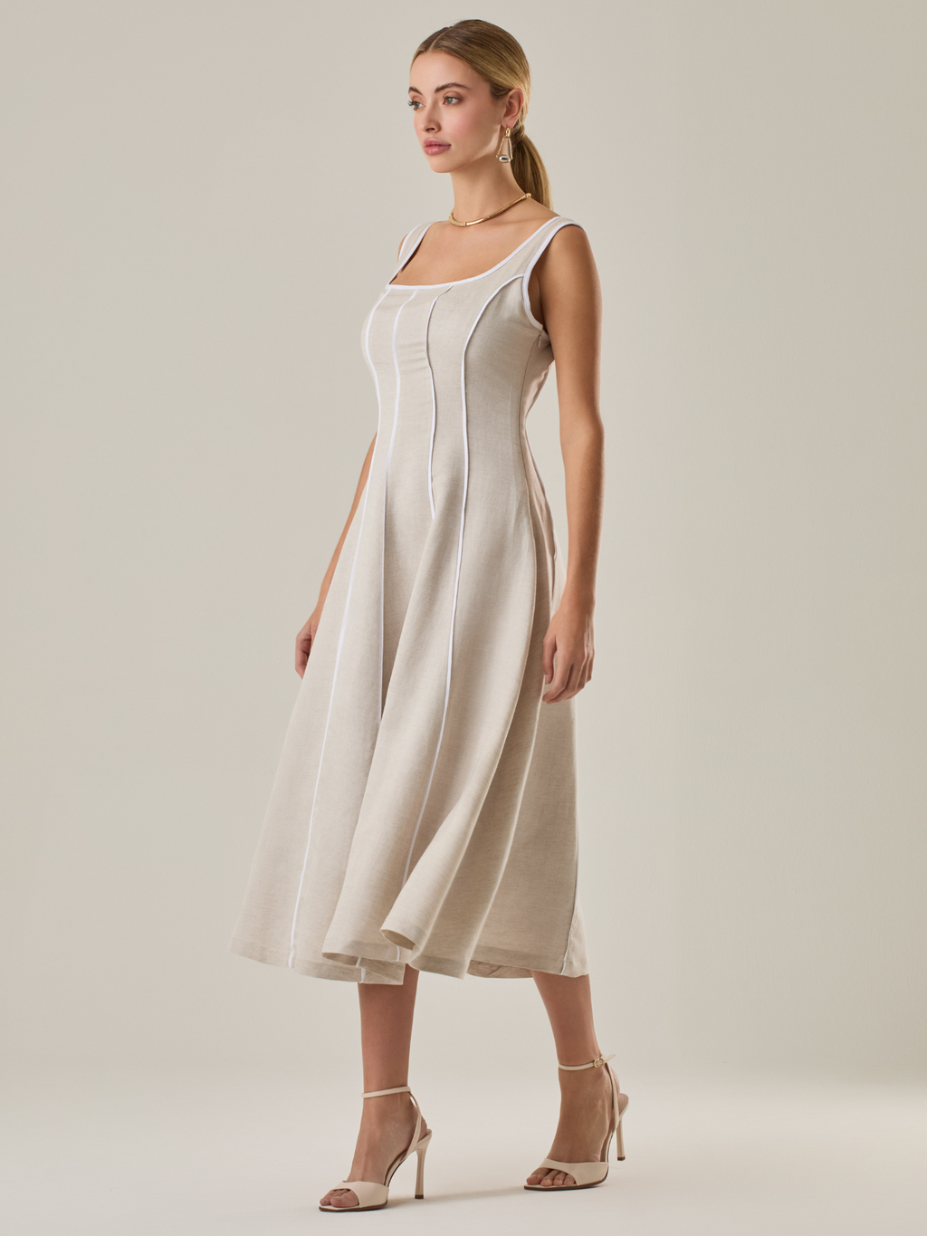 Carmela Long Dress -The Color Wear- Women's Clothing Store – The Color Wear